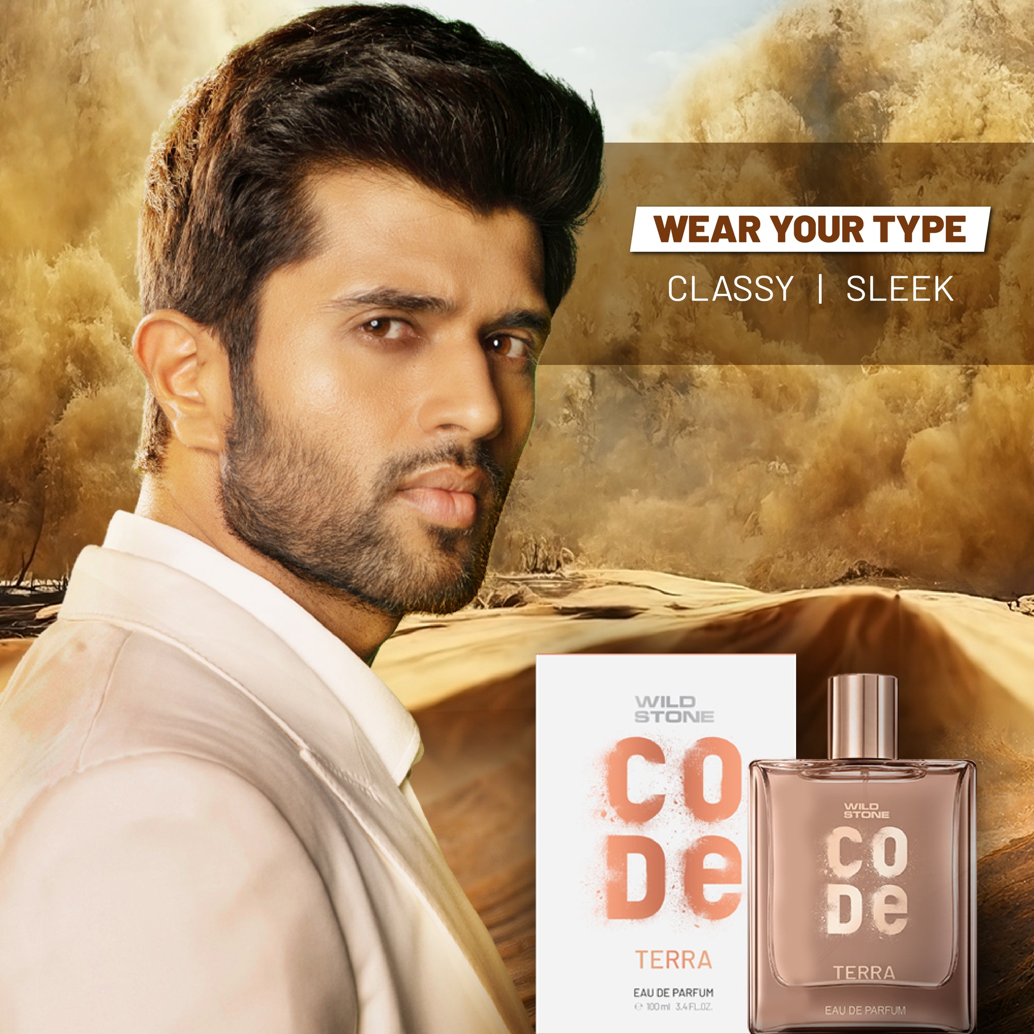 CODE Terra Perfume for Men 100 ml | Wild Stone CODE