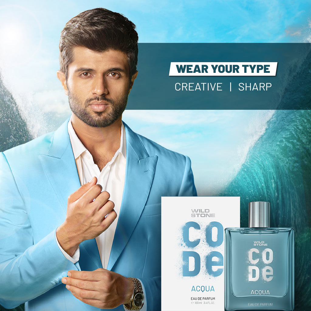 CODE Acqua Perfume for Men 100 ml | Wild Stone CODE