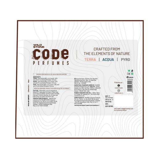CODE Luxury Perfume Gift Set/Pack for Men | Wild Stone CODE