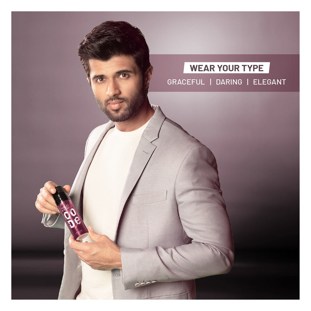 CODE Iridium Body Perfume for Men 120 ml | Wild Stone CODE