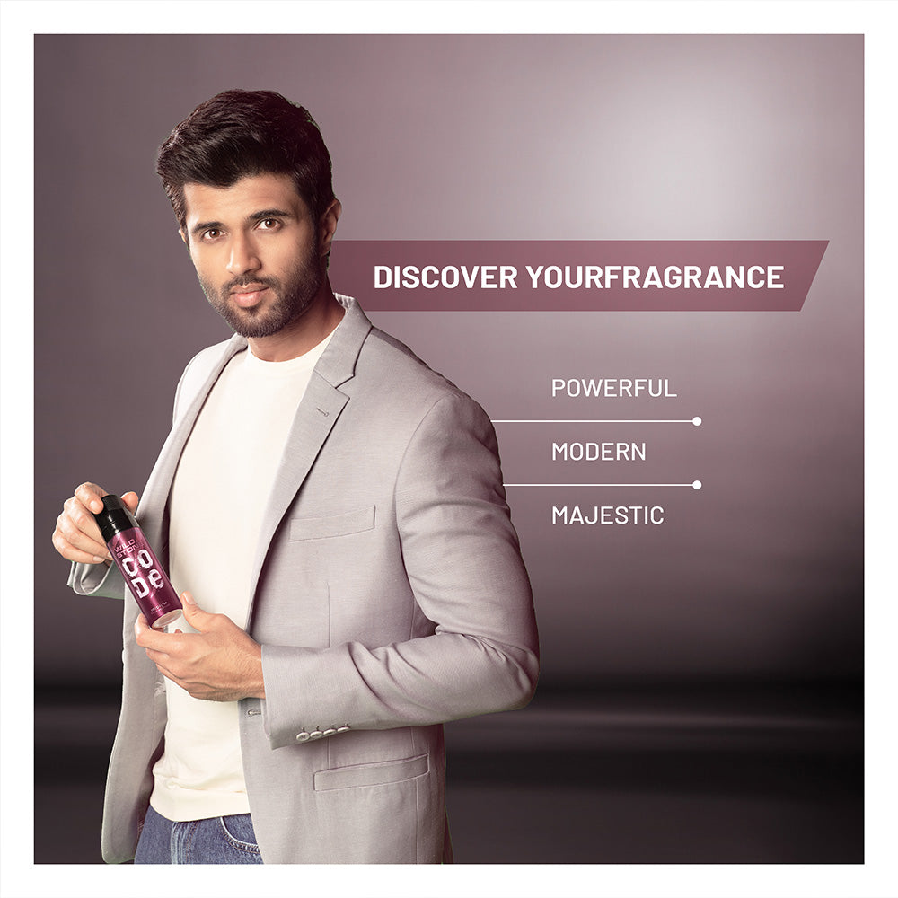 CODE Iridium Body Perfume for Men 150 ml | Wild Stone CODE