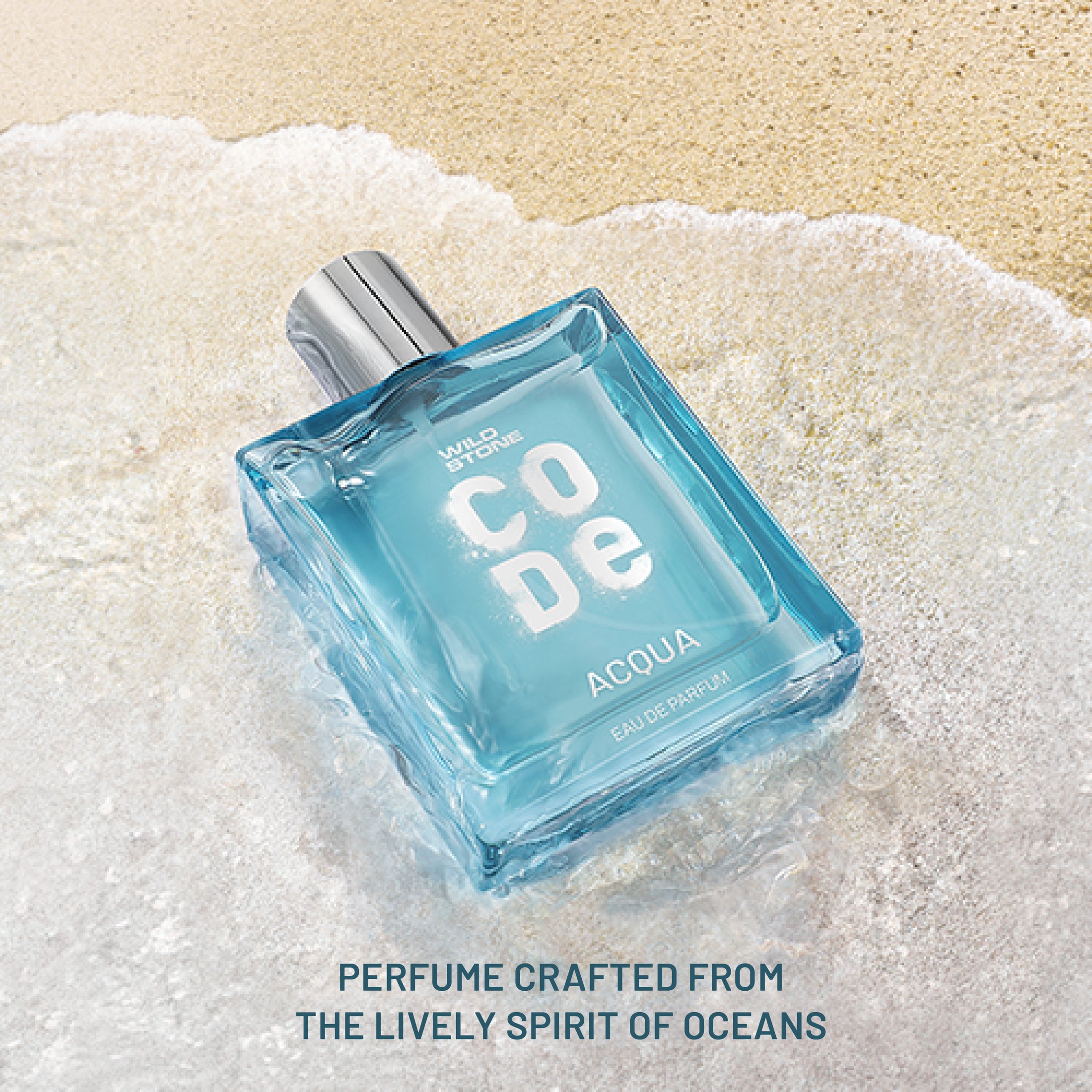 CODE Acqua Luxury Perfume for Men 100 ml | Wild Stone CODE