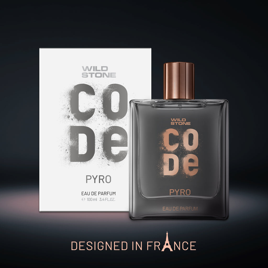 CODE Pyro Perfume for Men 100 ml | Wild Stone CODE