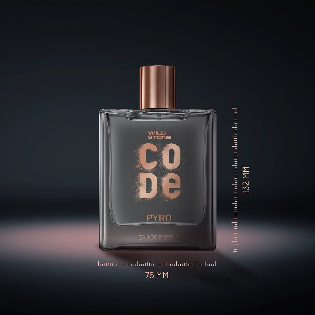 CODE Pyro Perfume for Men 100 ml | Wild Stone CODE