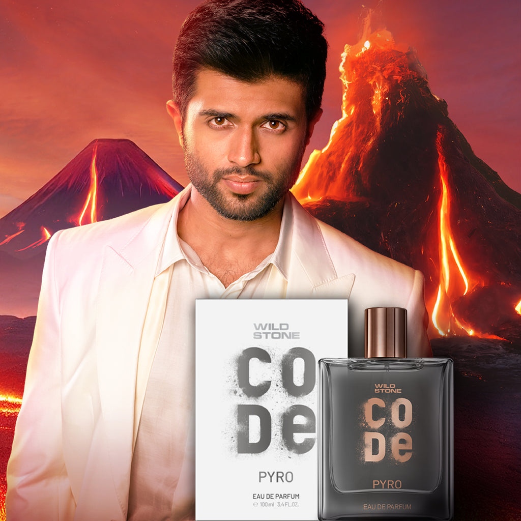 CODE Pyro Perfume for Men 100 ml | Wild Stone CODE