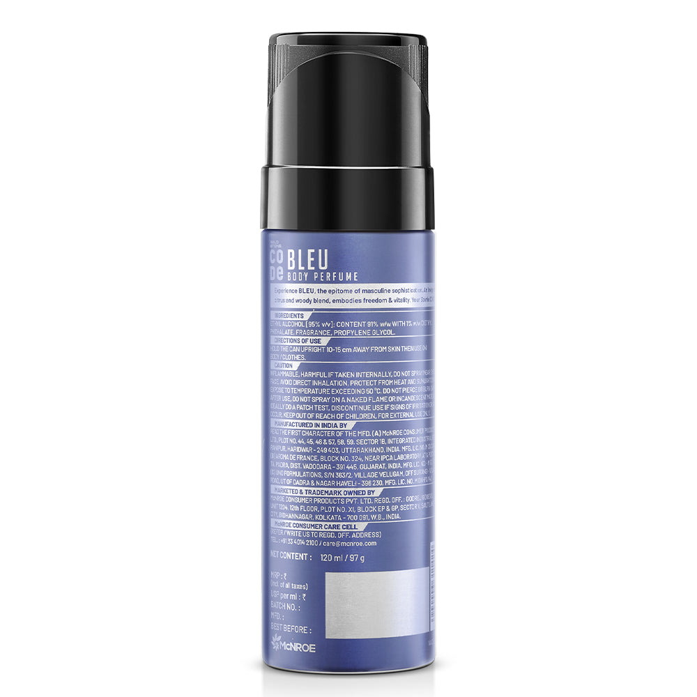 CODE Bleu Body Perfume 120 ml
