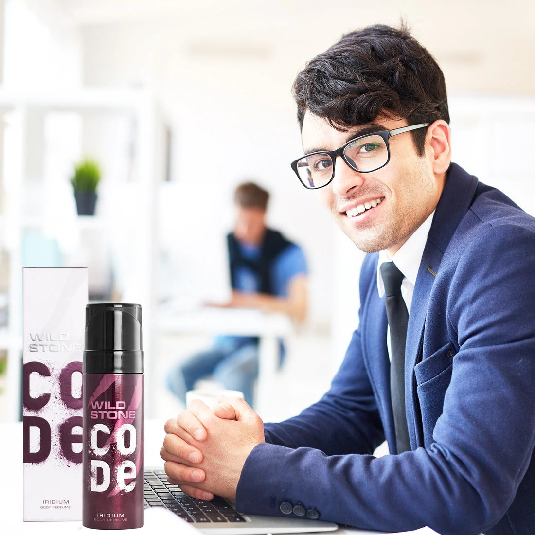 CODE Iridium Body Perfume for Men 120 ml | Wild Stone CODE